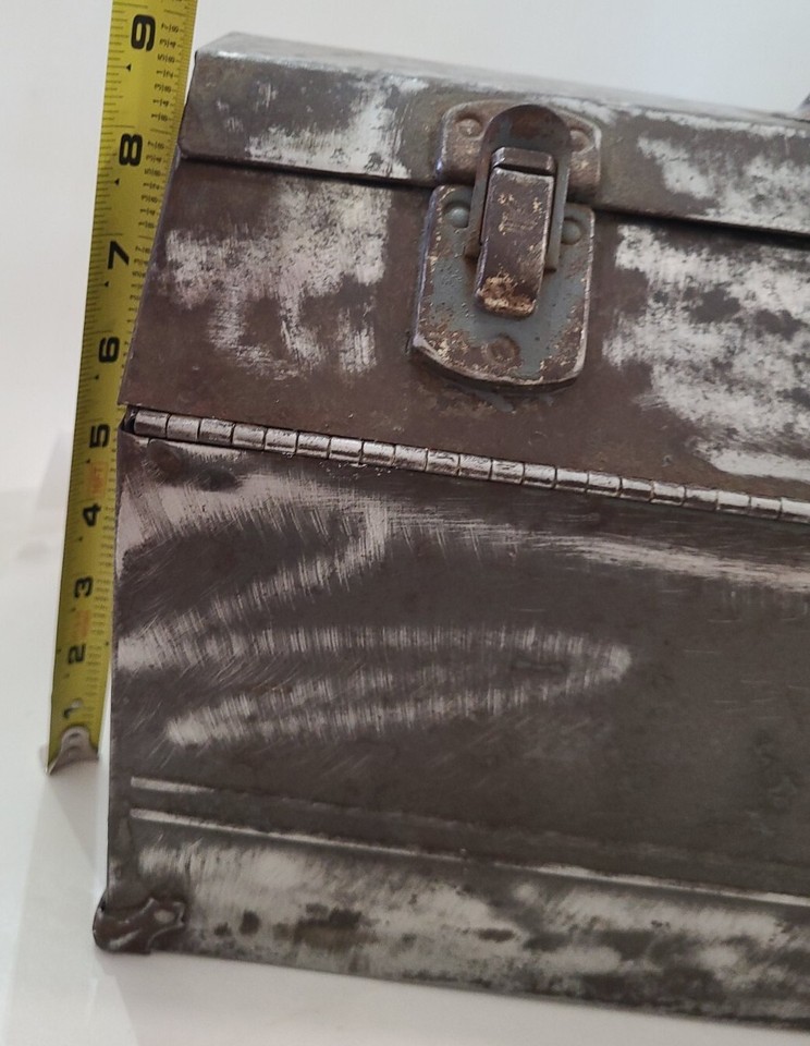 S-K Sherman Klove Plumbers Tool Box W/ Tray Vintage SK Tools all Metal ...