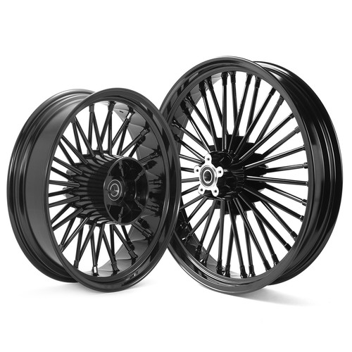 21X3.5 16X5.5 Fat Spoke Wheels Rims for Harley Touring Road Glide FLTRX ...