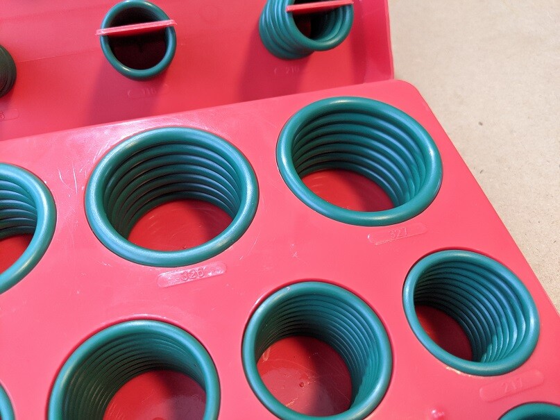 JIS B2401 Metric O-Ring oring Kit OK382M 5B HNBR VITON NEOPRENE EPDM ...