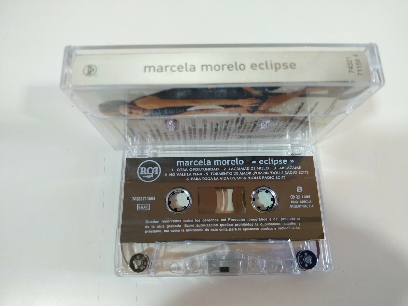 Marcela Morelo Eclipse RCA 1999 - Cinta Tape Cassette | eBay
