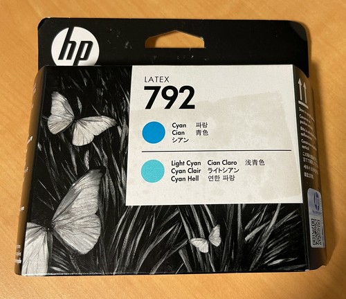 HP LATEX 792 PRINTHEAD CYAN + ORIGINAL LIGHT CYAN | eBay