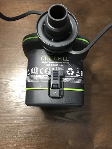 Intex Quick Fill 100 Air Mattress Pump, Plug In, With Hole Size ...