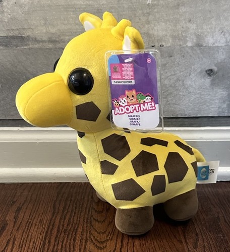 Roblox Adopt Me Pets Yellow Giraffe Plush w Code NEW 2025 | eBay