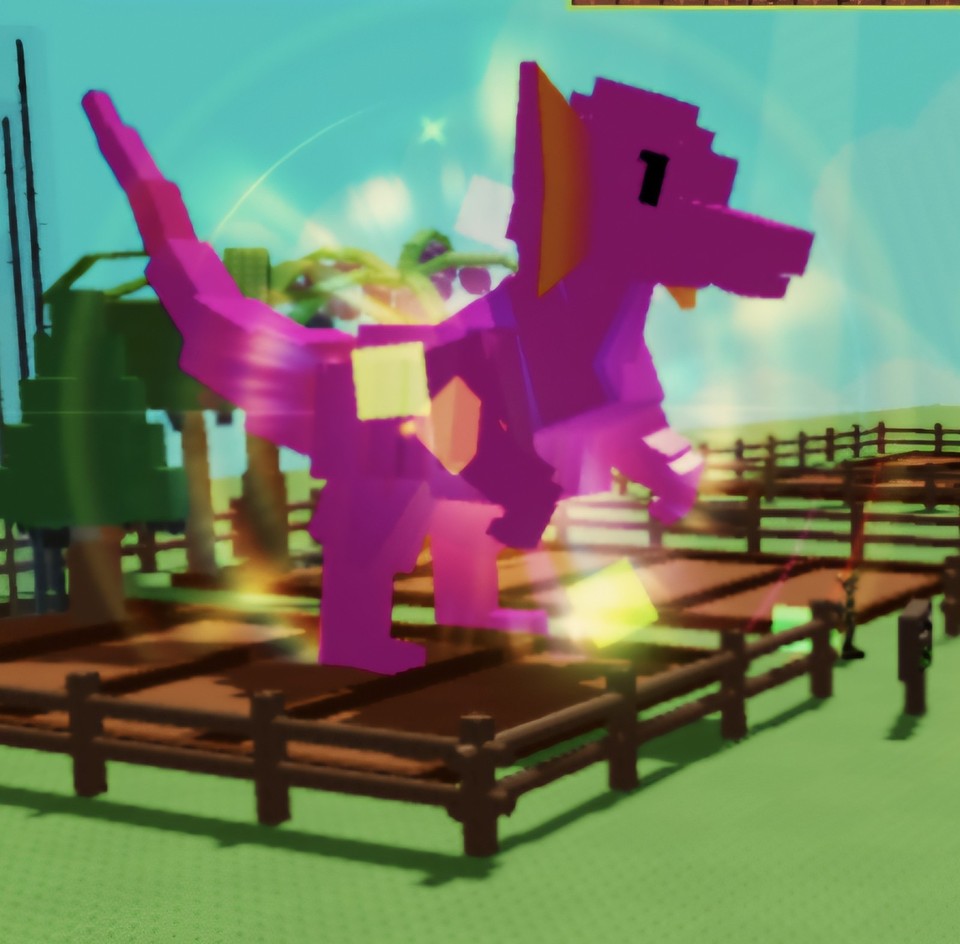 HATCHED RAINBOW MEGA 🌈 DILO Dilophosaurus 24kg MAX LVL 2920XP GROW 🪴 A GARDEN | eBay