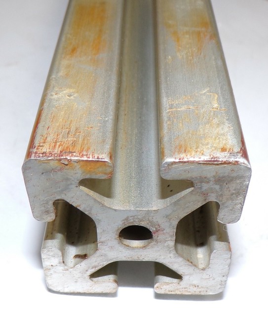 80/20 EXTRUSION PIPE, P/N: 40-4040,40" LENGTH, 40 X 40 MM, ALUMINUM ...