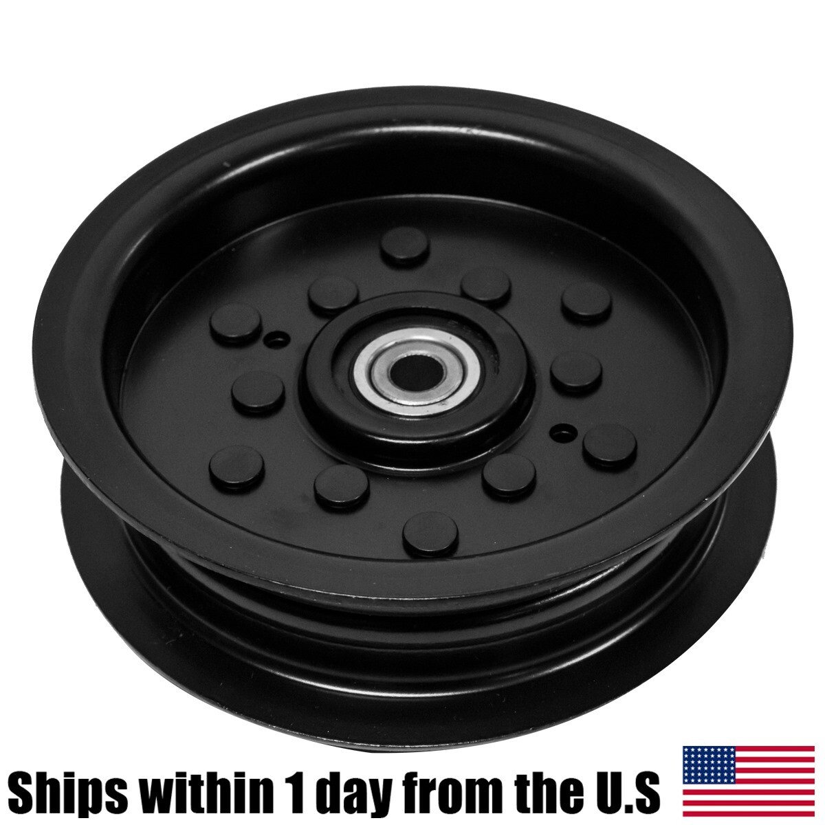 Flat Idler Pulley Kit for AYP 196106 197379 532196106 532197379 177968 ...