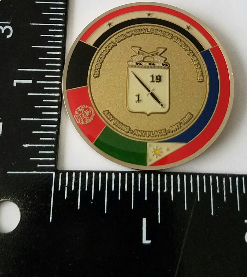 VHTF USASOF (ABN) 1st Battalion 19th Special Forces Grp Green Berets ...