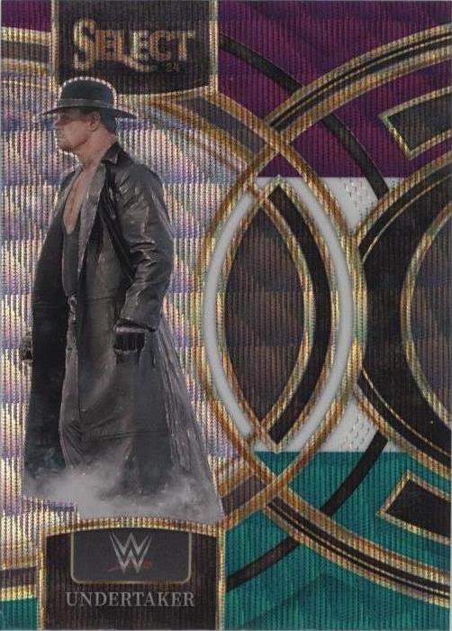 2024 Panini Select WWE - Premier Level Undertaker #158 Tri-Color Prizm ...