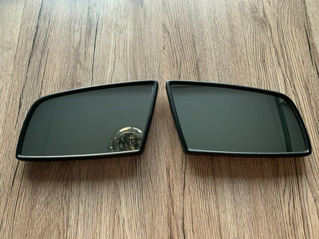 BMW 5 6 E60 E61 E63 E64 OEM LH RH Mirror glass SET Heated & Dimming 03 ...