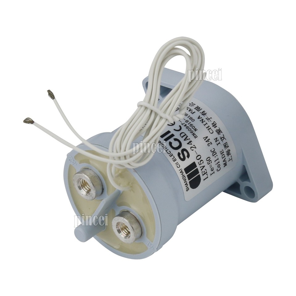SCII Relay LEV50-24AD Coil 24VDC Electromagnetic Relay DC Contactor for ...