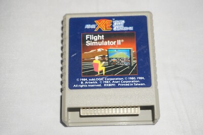Flight Simulator II 2 (Atari 400/800 XE) Cart Only | eBay