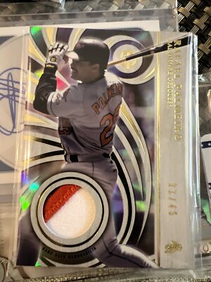 Rafael Palmeiro 2015 Topps Tribute Prime Patches 3 color Patch Jersey ...