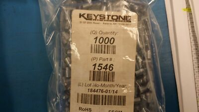(10 PCS) 1546 KEYSTONE 6-32 Thread .25 inch high Swage Round Standoff ...