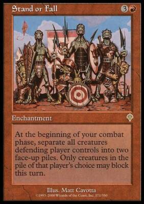 MTG Stand or Fall - Foil, NM-Mint, English Invasion | eBay