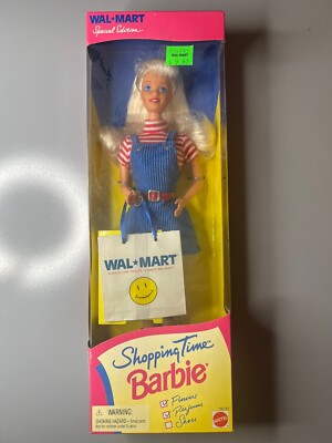 Walmart Special Edition Shopping Time Barbie NIB NRFB 18230 | eBay