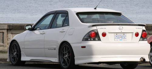 2001-2005 Lexus IS300 TRD Style Side Skirts Lip + TRD Rear Lip TRD ...