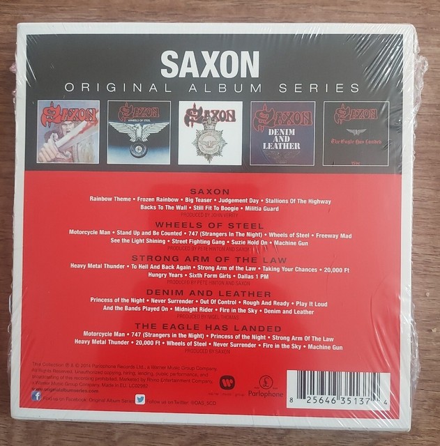 Original Album Series by Saxon (CD, 2014) for sale online | eBay