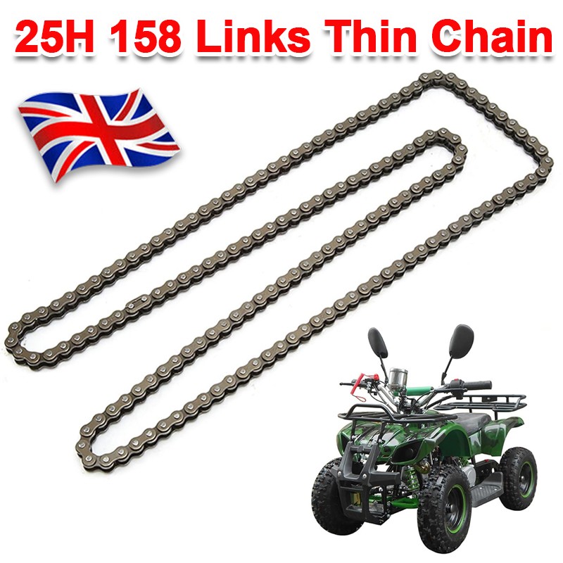 For 47cc 49cc Mini Dirt ATV Quad Pocket Bike 25H Mini Moto Chain 158 ...