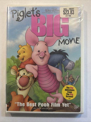 Walt Disney Presents Piglet's Big Movie (DVD, 2003) Winnie the Pooh NEW ...