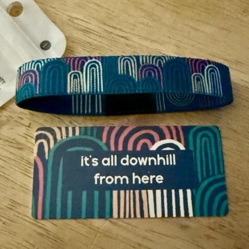 ZOX Single *IT’S ALL DOWNHILL FROM HERE* Sz LARGE - Reversible ...