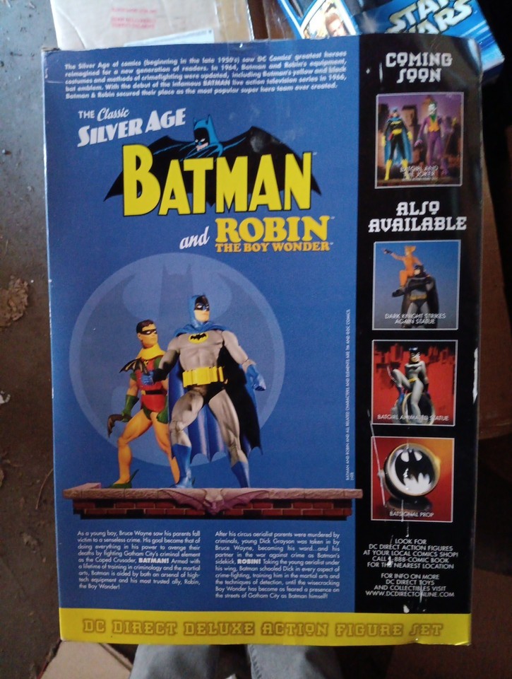 This Is A DC Direct Classic Silver Age Batman & Robin Deluxe Action ...