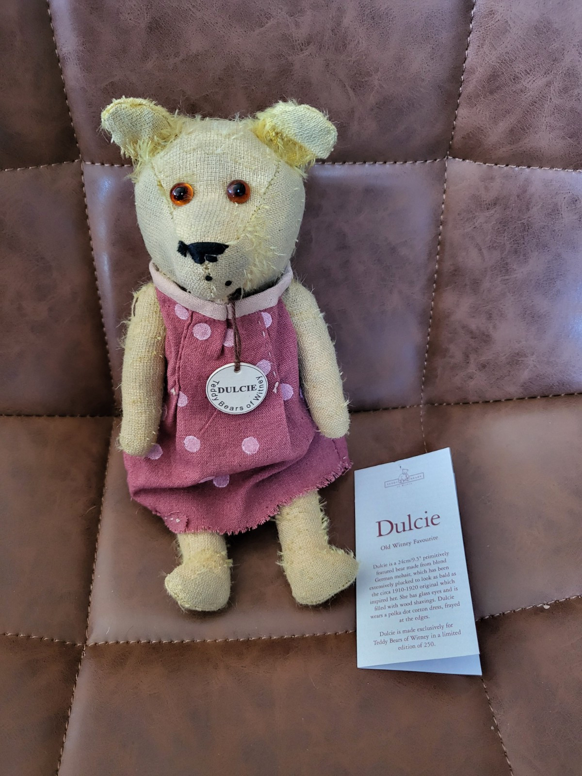Dolcie Bear - Teddy Bears Of Witney, With Certificate And Bag L/E 7 OF ...