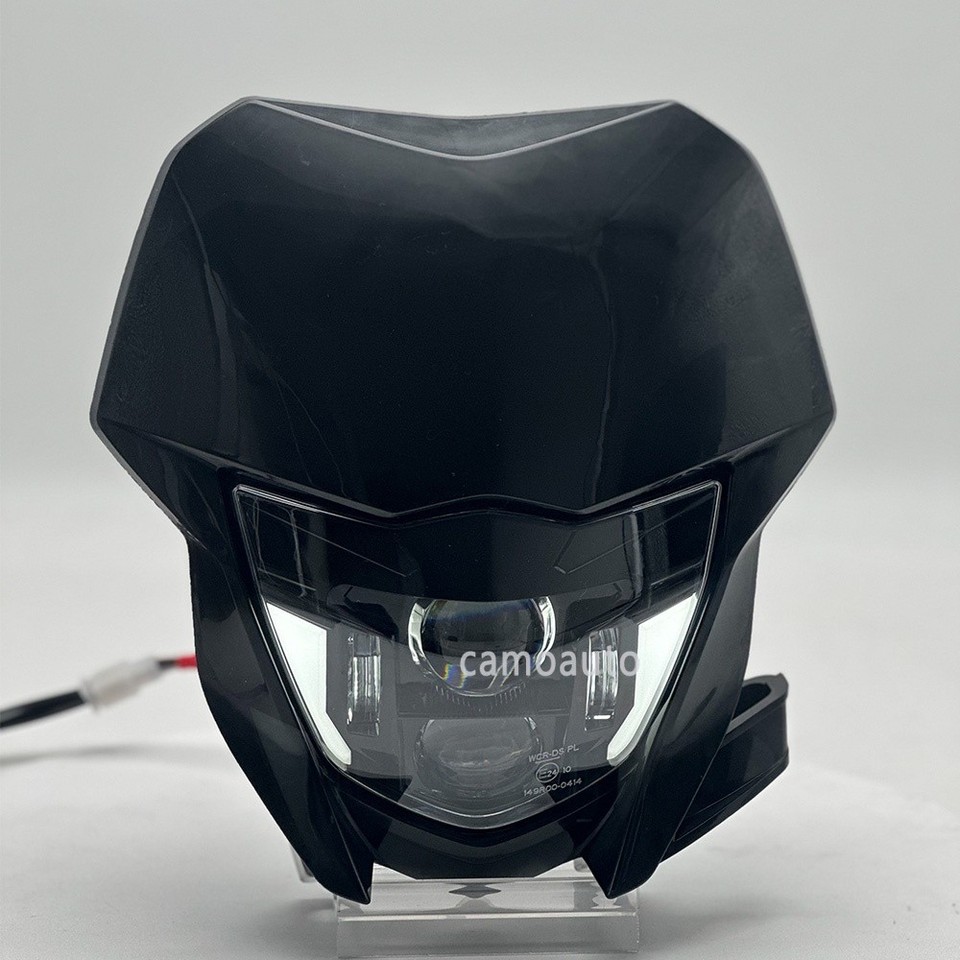 LED Headlight Black Fairing High Low Beam DRL For 2002-2025 Yamaha ...