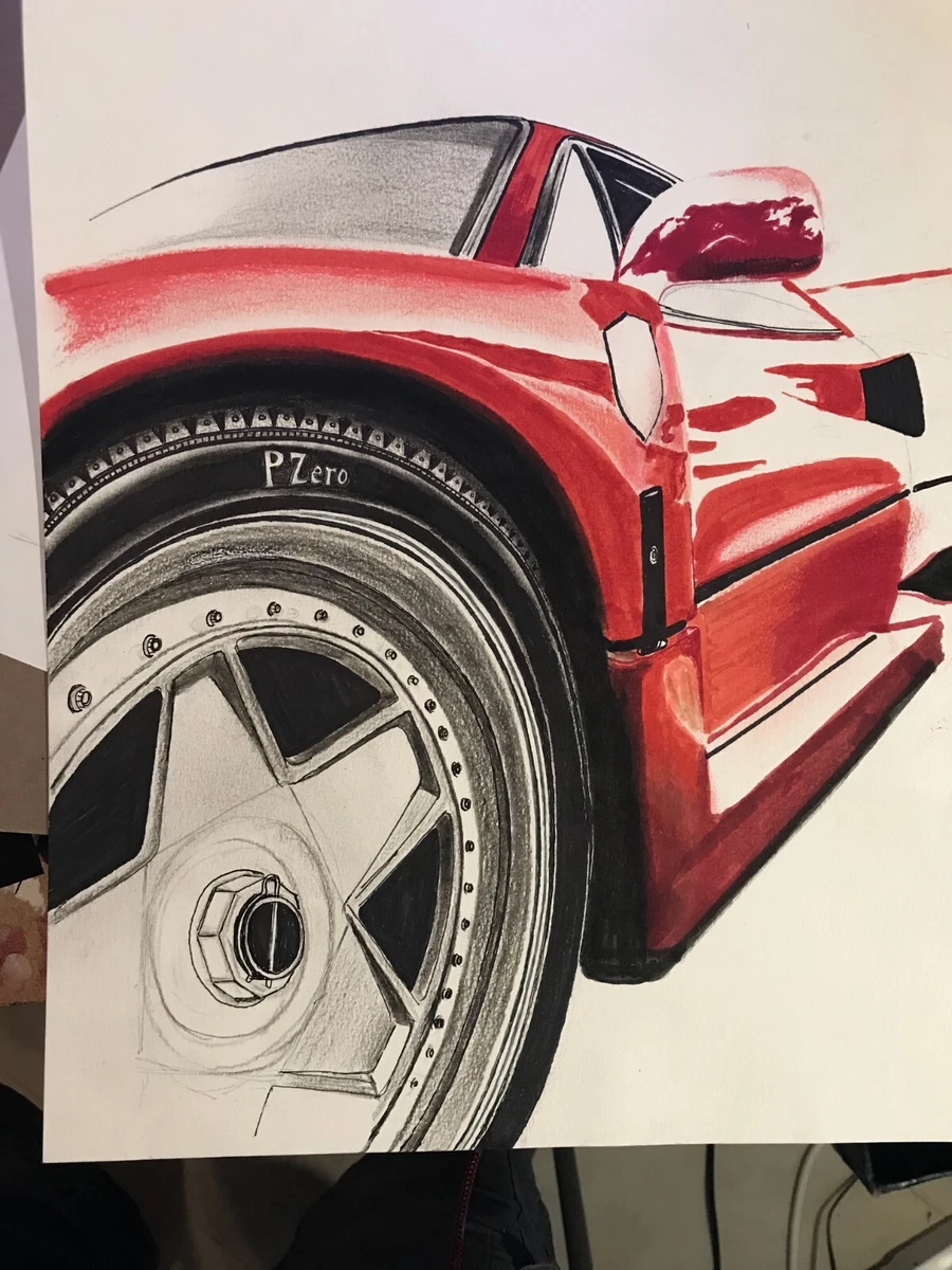 Ferrari Drawing