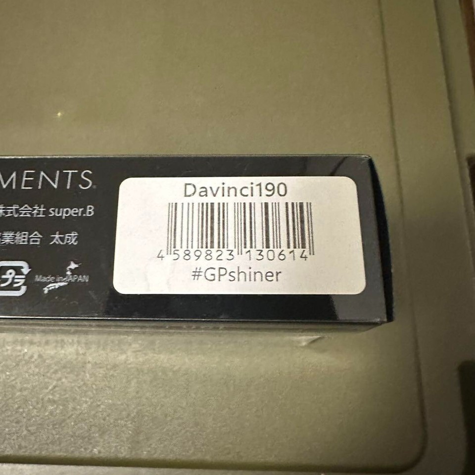 ELEMENTS DA VINCI 190 GP Shiner 7.5inch/190mm 2oz type floating lure new | eBay