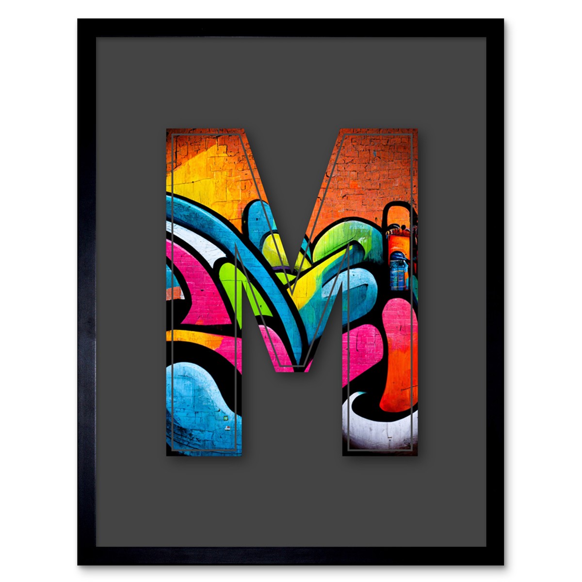 Cool Graffiti Letter M