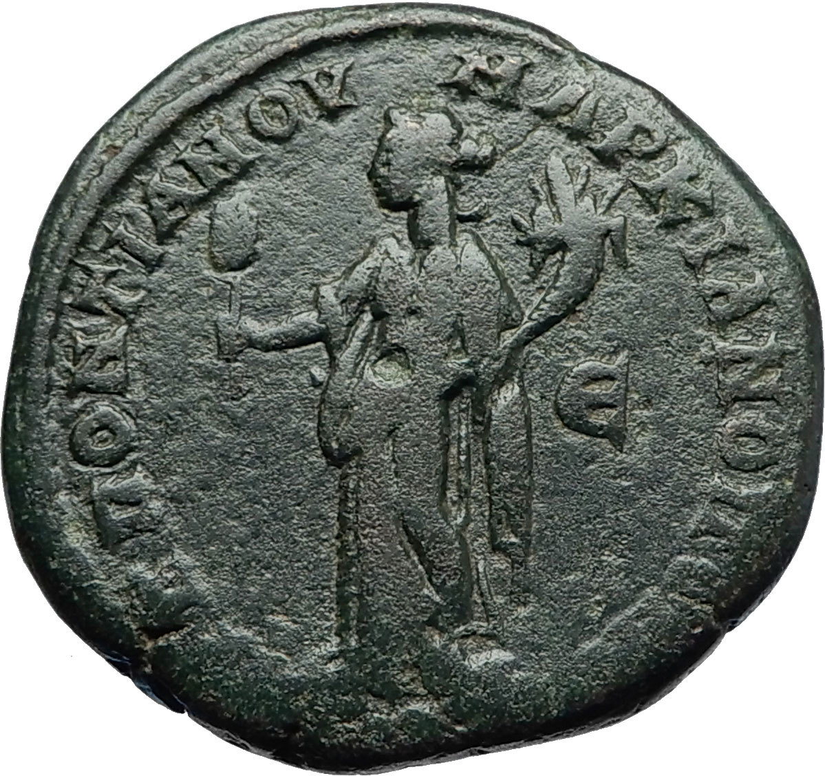 MACRINUS and DIAUDUMENIAN Marcianopolis Ancient Roman Coin w ...