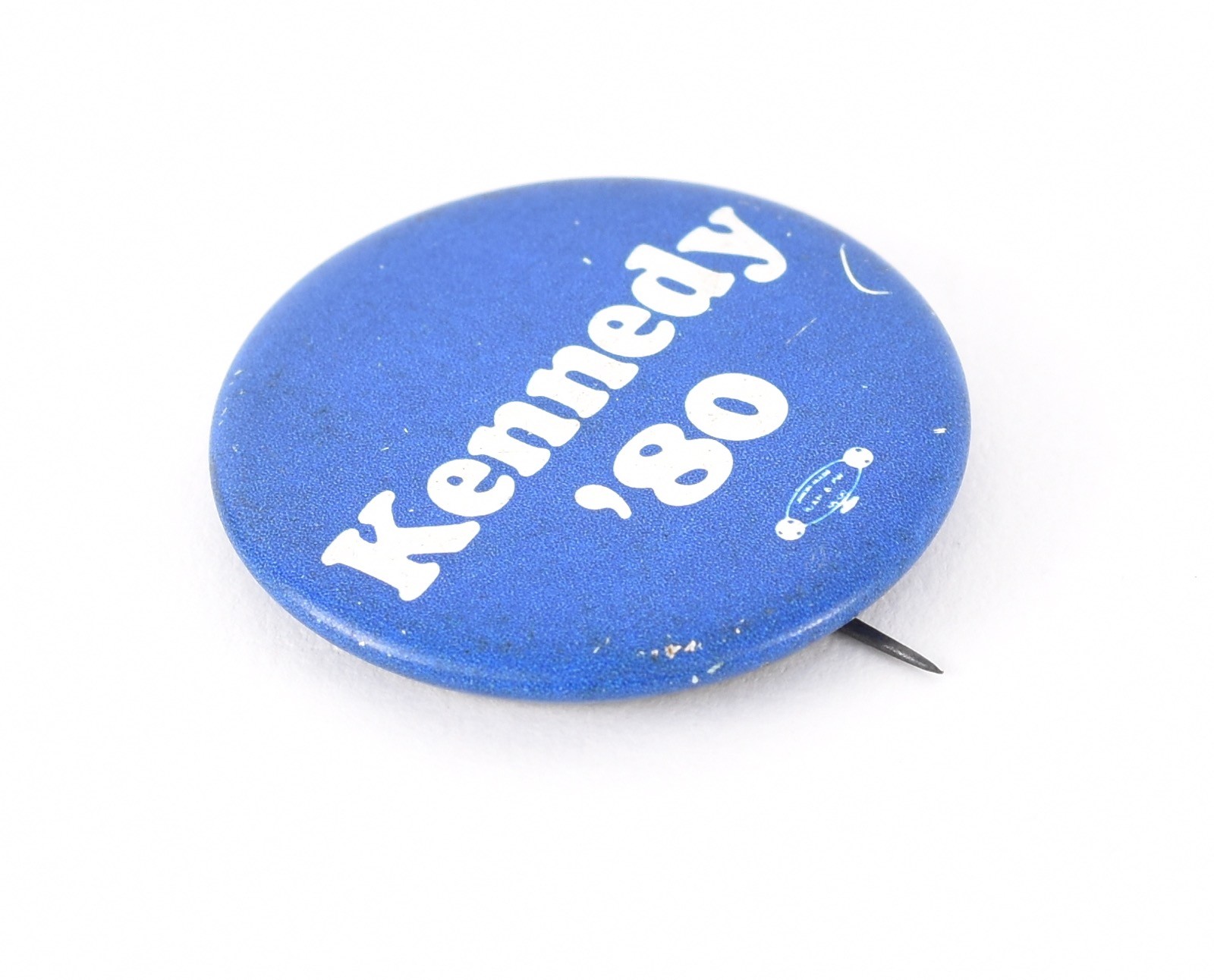 Ted Kennedy 1980 Political Democratic Pinback Pin Button Blue White 1 1 ...