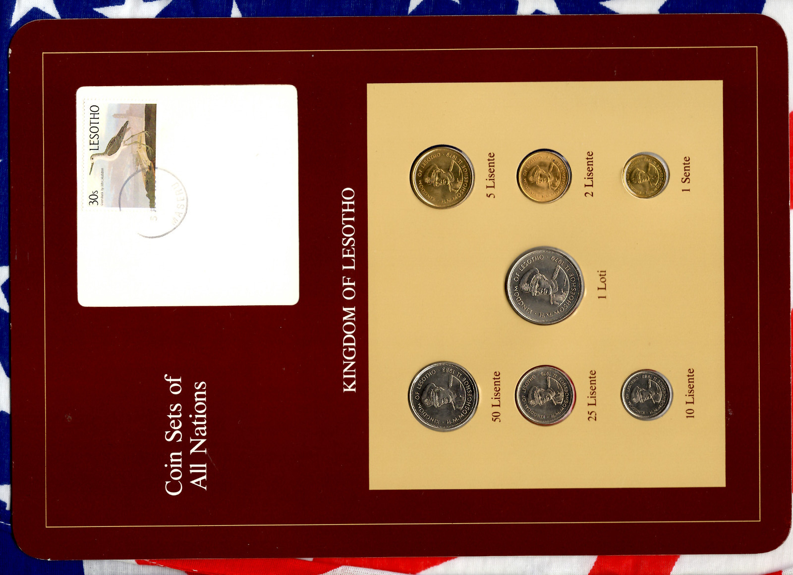 Coin Sets of All Nations Lesotho w/card 1979-1985 UNC 1 Sente 1985 | eBay