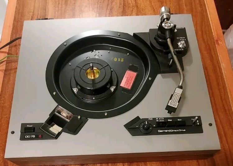 Garrard Dd75 Turntable Direct Drive Rare For Sale Canuck FOR SALE: