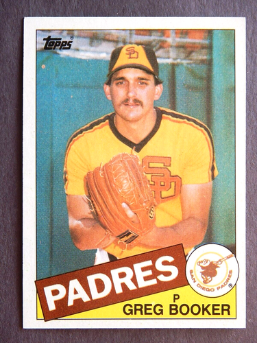 Greg Booker #262 Topps 1985 Baseball Card (San Diego Padres)* | eBay