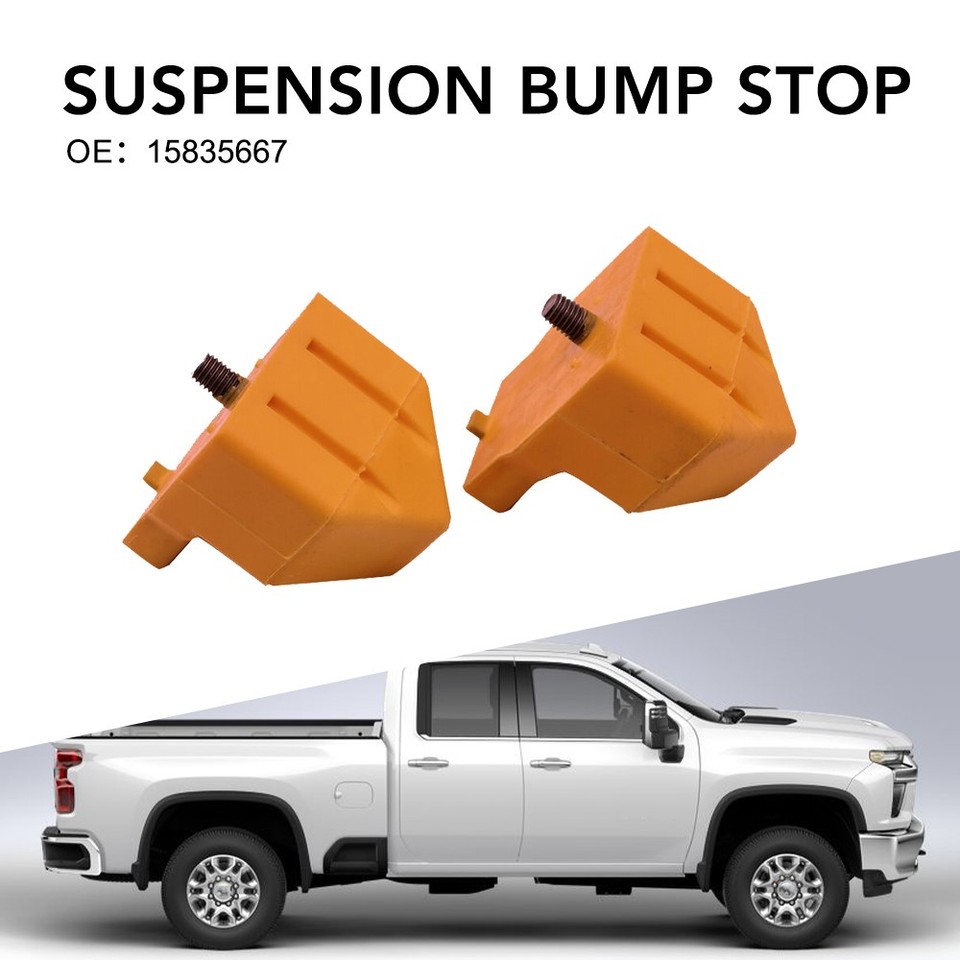 2PCS Front Suspension Bump Stop For Hummer H2 GMC Sierra Yukon XL ...