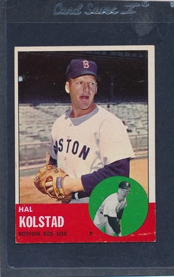 1963 Topps #574 Hal Kolstad Red Sox EX 63T574-90316-1 | eBay