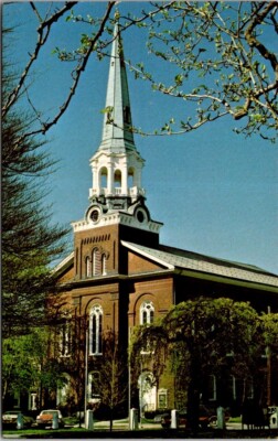 Pennsylvania Nazareth Moravian Church Founded 1740, Old Cars Vintage ...