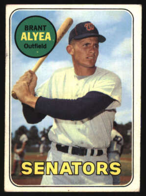 1969 Topps #48 Brant Alyea VG/VGEX Senators 571278 | eBay