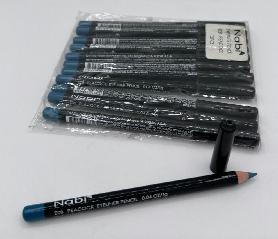NABI EYELINER PENCIL E08 PEACOCK 0.04 OZ 12 PACK | eBay