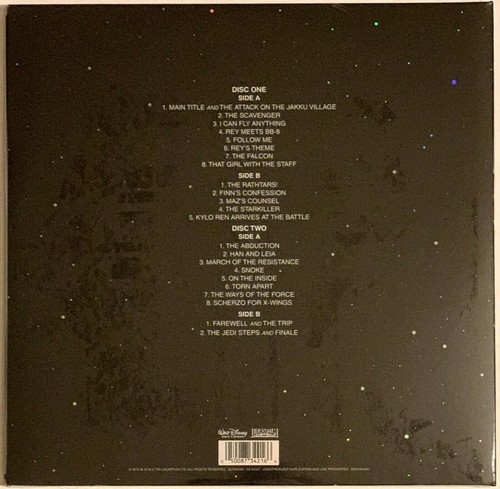 Star Wars: The Force Awakens: Episode VII - 2LP LP Vinyl Record Album ...
