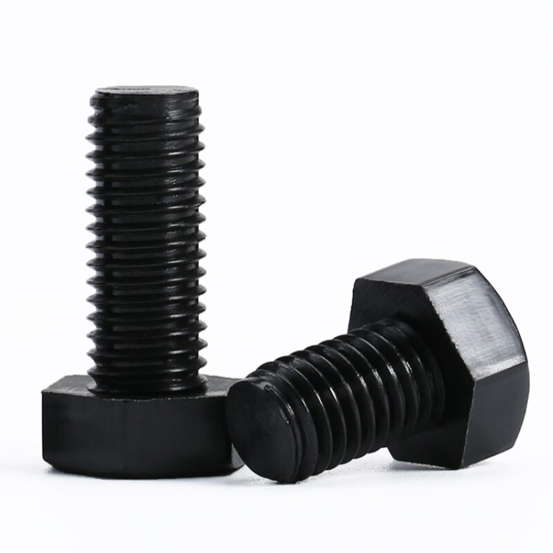 Nylon Hexagon Screws Black Plastic External Hex Drive Bolt M3 M4 M5 M6 ...
