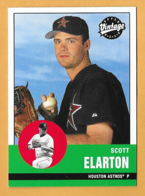 SCOTT ELARTON HOUSTON ASTROS #171 - UPPER DECK VINTAGE NM-MT 2001 | eBay