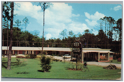Dixie Motel Adel Georgia Chrome Postcard "New Comfort in the Old South ...