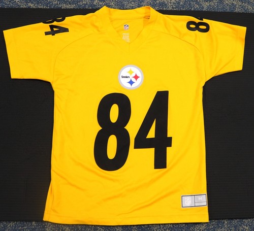 Antonio Brown 84 Steelers NFL Players Team Yellow Jersey Youth Medium ...