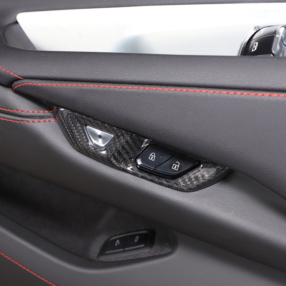 Real Carbon Fiber Interior Trim Cover For C8 Corvette Stingray Z51 Z06 ...