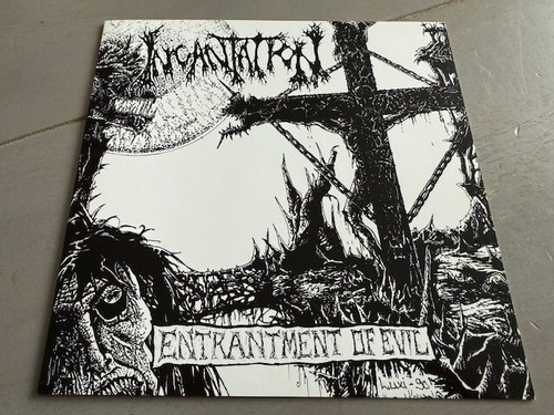 INCANTATION - ENTRANTMENT OF EVIL ORG LIM. PICTURE DISC 7" DEICIDE ...