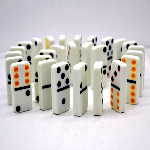 Spin Master Double 6 Color Dot Dominoes (28 Piece Set) | eBay