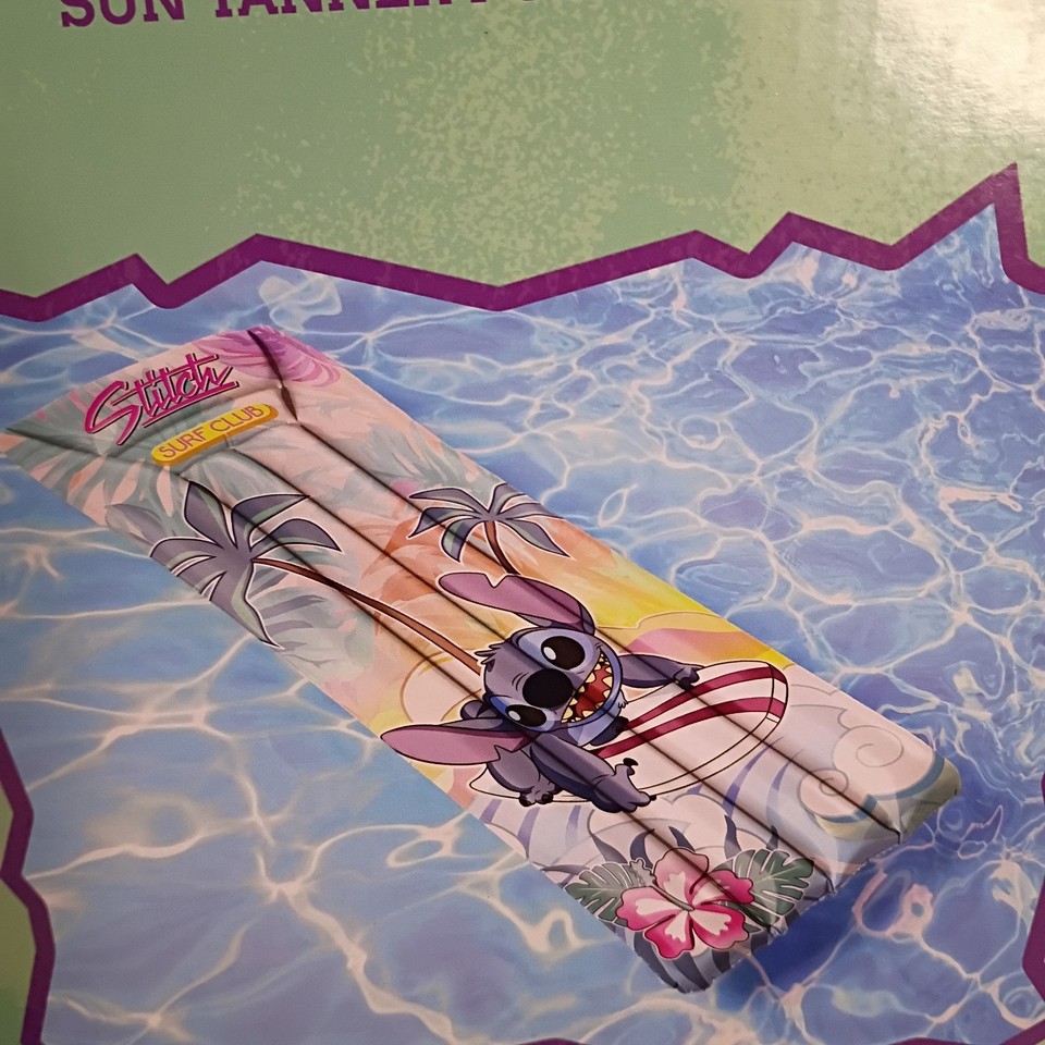 Swimways Stitch Suntanner Pool Float, Beach /Pool Floats & Kids Pool ...