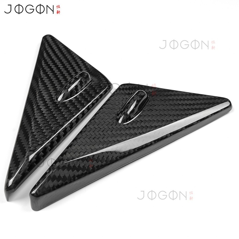Carbon Front Door Window Triangle Side Cover Trim For Lexus LC 500 500h ...